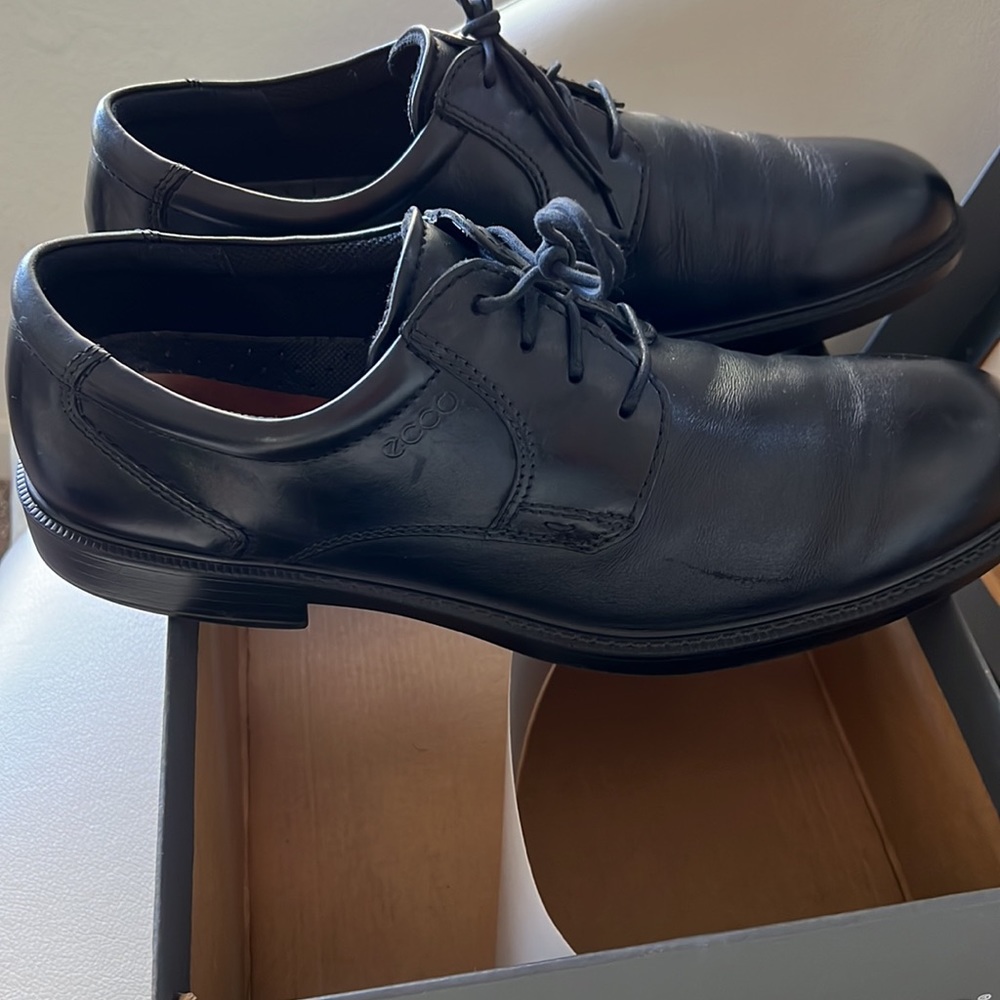Ecco Atlanta Men’s Leather Dress Shoes Size 13 Used F… - Gem
